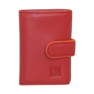 Pellet Petit porte-cartes cuir ref_xga40922 rouge