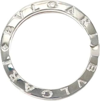 Bulgari unisex, Pre-owned, Gris, Taille: ONE Size Porte-cl&eacute;s Pre-owned
