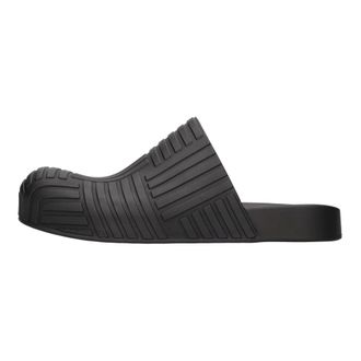 Bottega Veneta Homme, Chaussures, Noir, Taille: 40 EU Rubber Clog Slide