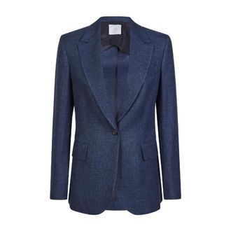 Eleventy Damen, Jacken, Blau, 2XLGr&ouml;&szlig;e