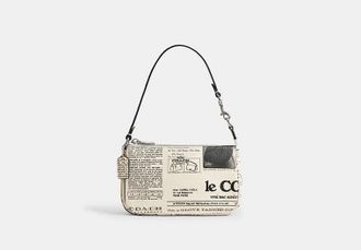 Coach Nolita 19 Mit Zeitungsprint