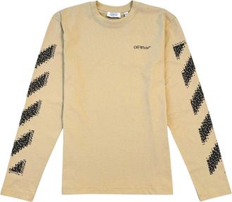 Off-white Homme, Tops, Beige, Taille: 2XL Long Sleeve Top