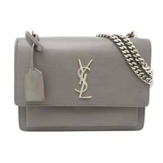 Saint Laurent Pre-owned Vintage Schultertasche - - Pre-owned - Damen - Grau - ONE SIZE