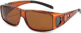 Generic Lunettes de soleil polaris&eacute;es &agrave; clipser au-dessus des sp&eacute;cifications, lunettes de cyclisme en plein air, sadaptent sur des lunettes de vue, UV400, plu