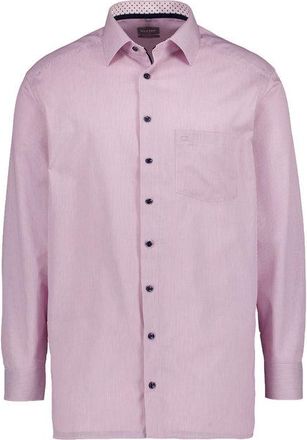 Olymp Herren Hemd blau Baumwolle