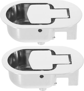 Cabilock 2 Stück Metall Verstellbarer Recliner Griff Ersatzteil für Sofa Stuhl Couch Langlebiger Zinklegierung Hebel Einfache Installation Stabile Sitzposition