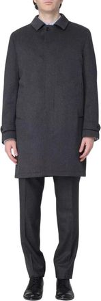 Tagliatore Alton Coat - - Coats - Herren - Grau - M