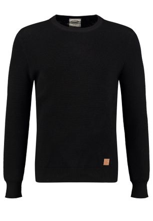 Key Largo Key Largo Herren KLEVERTON Round Pullover, Black (1100), Medium