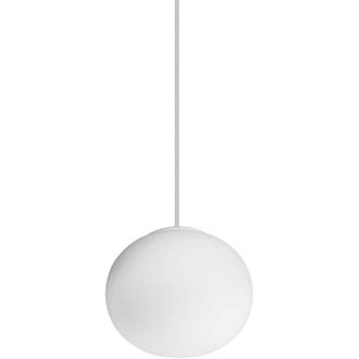 Ideal Lux Ideal Lux - cotton Plafonnier Suspendu Globe Blanc 13cm