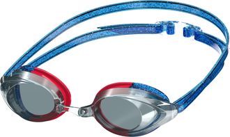 Speedo Unisex-Erwachsene Schwimmbrille Vanquisher 2.0 verspiegelt, Speedo Blue Ltd, Einheitsgröße