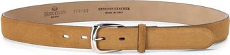 Fausto Colato Gürtel - Gürtel Idro aus Veloursleder - Gr. 80 - in Braun - für Damen