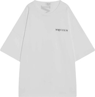 Alexander McQueen Herren, Oberteile, Weiß, LGröße