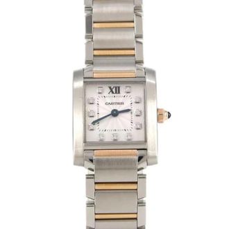 Cartier Pre-owned Acier inoxydable montres - Femme - Pre-owned - Gris - Taille: ONE Size