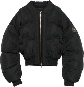Elisabetta Franchi Cropped Puffer Jacket