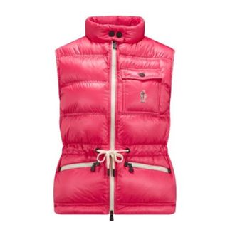 Moncler Arolles Vest - - Jackets - Damen - Rosa - S