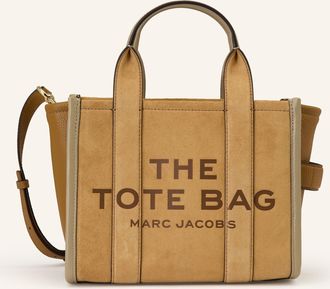 Marc Jacobs Shopper The Suede Small Tote Bag beige