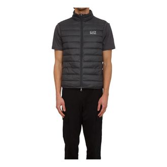 Emporio Armani Daunenweste - - Jackets - Herren - Grau - 2XL