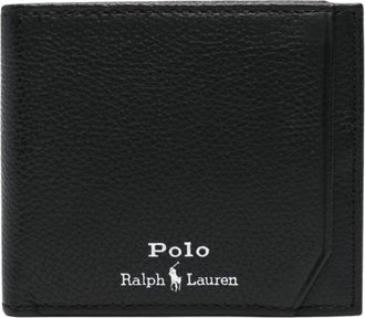Ralph Lauren Homme, Accessoires, Noir, Taille: ONE Size Pony Stamp Wallet