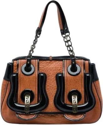 Fendi Sac bandouli&egrave;re vintage Pre-owned - Femme - Pre-owned - Brun - Taille: ONE Size