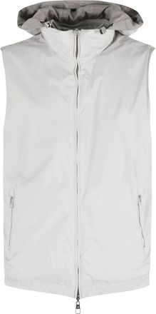 Montecore Homme, Vestes, Beige, Taille: XL Gilet Zipp&eacute; &agrave; Capuche