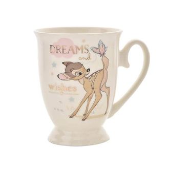 Disney Widdop DI360 Mug Disney Motif Bambi avec inscription &laquo; Dreams and Wishes &raquo;