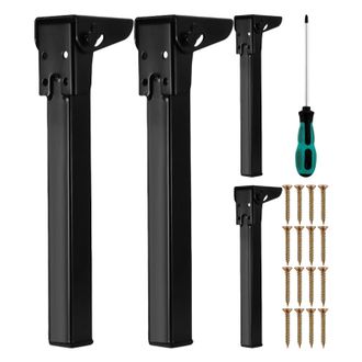 Generic Klapptischbeine, Ersatzbeine für Campingtisch, robuste Möbelfüße für Küche, Kommode, Bett, Sofa, Schrank, Nachttisch, Schreibtisch