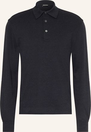 Ermenegildo Zegna Zegna Jersey-Poloshirt blau