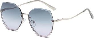 Generic Femme En Vacances, S&eacute;ance Photo, Lunettes De Soleil Tendance, Homme Conduisant, Sports De Plein Air(Blue)