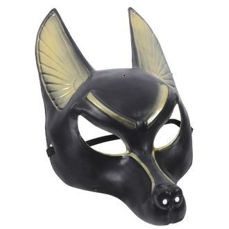 DOITOOL Anubis Maske Kunststoff Halloween Kostüm Requisite Maskerade Ball Unisex Maske für Männer Frauen Cosplay Party Vintage Design