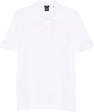 HUGO BOSS Homme, Tops, Blanc, Taille: 2XL Polo &agrave; rayures verticales