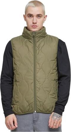 Urban Classics Mens Super Light Bubble Vest Homme Veste olive L 100% Polyester