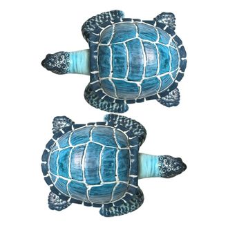 Generic Toilet Caps | 2 Piece Turtle Shape Fun Lid | Resin Decorative Toilet Screw Covers - for Replacement Hardware Inside Bathroom Shower Garbage Rv Tank Ba
