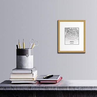 Bonamaison Le Jardin du Lin Canvas Wandverzierung, Mehrfarbig, 25x30