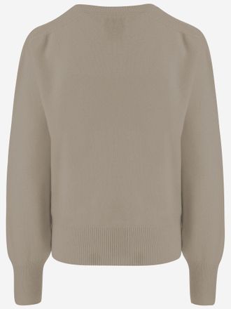 SA SU PHI Womens Cashmere Sweater Beige