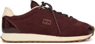 Tommy Jeans Sneakers Tjw Retro Archive Runner Suede EN0EN03125 Dunkelrot