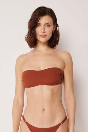 Calzedonia Bandeau-bikinioberteil Premium Fit Braun