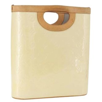 Louis Vuitton Pre-owned Patent Leather Hand Bag - - Pre-owned - Damen - Beige - ONE SIZE