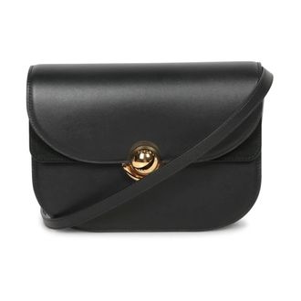 Furla Femme, Sacs, Noir, Taille: ONE Size Sac &agrave; Bandouli&egrave;re en Cuir Noir