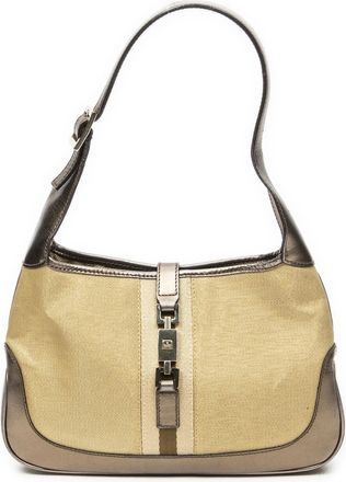 Gucci Crossbody Bags - Mini Web Jackie O Hobo - Gr. unisize - in Gold - für Damen