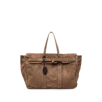 Brunello Cucinelli Suede Tote Bag