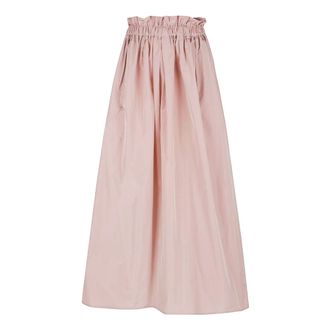 Herno Femme, Jupes, Rose, Taille: 38 FR Jupe Rose & Violette Style &Eacute;l&eacute;gant