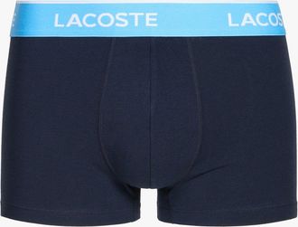 Lacoste Lot de 3 boxers en coton m&eacute;lang&eacute;
