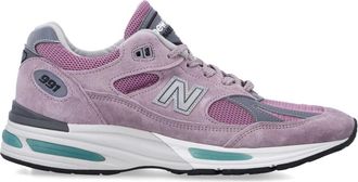 New Balance unisex, Chaussures, Violet, Taille: 44 EU 991v2 Retro Pop