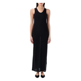 Loulou Studio Femme, Robes, Noir, Taille: 38 FR Myron Long Dress