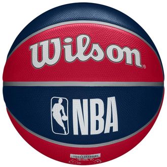 Wilson Basketball NBA TEAM TRIBUTE, WASHINGTON WIZARDS, Outdoor, Gummi, Größe: 7