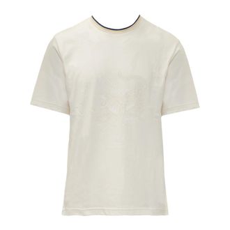 Yohji Yamamoto Grafik-T-Shirt - - Tops - Herren - Wei&szlig; - M