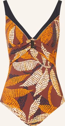 Charmline Charmline Badeanzug Golden Dusk braun