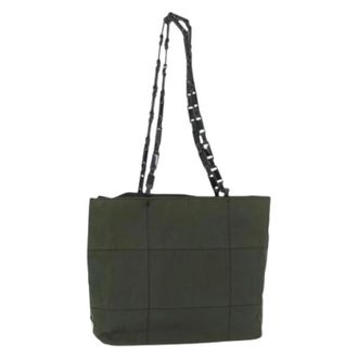 Prada Pre-owned Vintage Nylon Tote Bag - - Pre-owned - Damen - Gr&uuml;n - ONE SIZE
