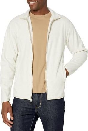 Amazon Essentials Veste Polaire à Fermeture éclair intégrale (Grandes Tailles Disponibles) Homme, Avoine Chiné, XXL
