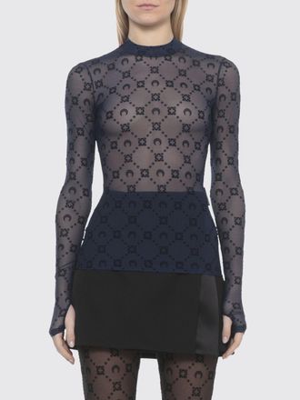 Marine Serre Top MARINE SERRE Damen Farbe Blau